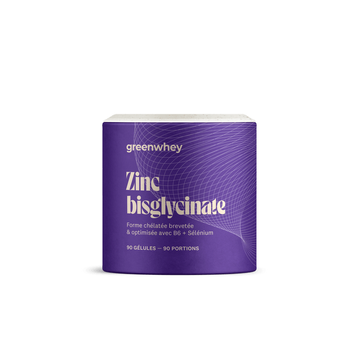 Zinc Bisglycinate en gélules | avec B6 et sélénium